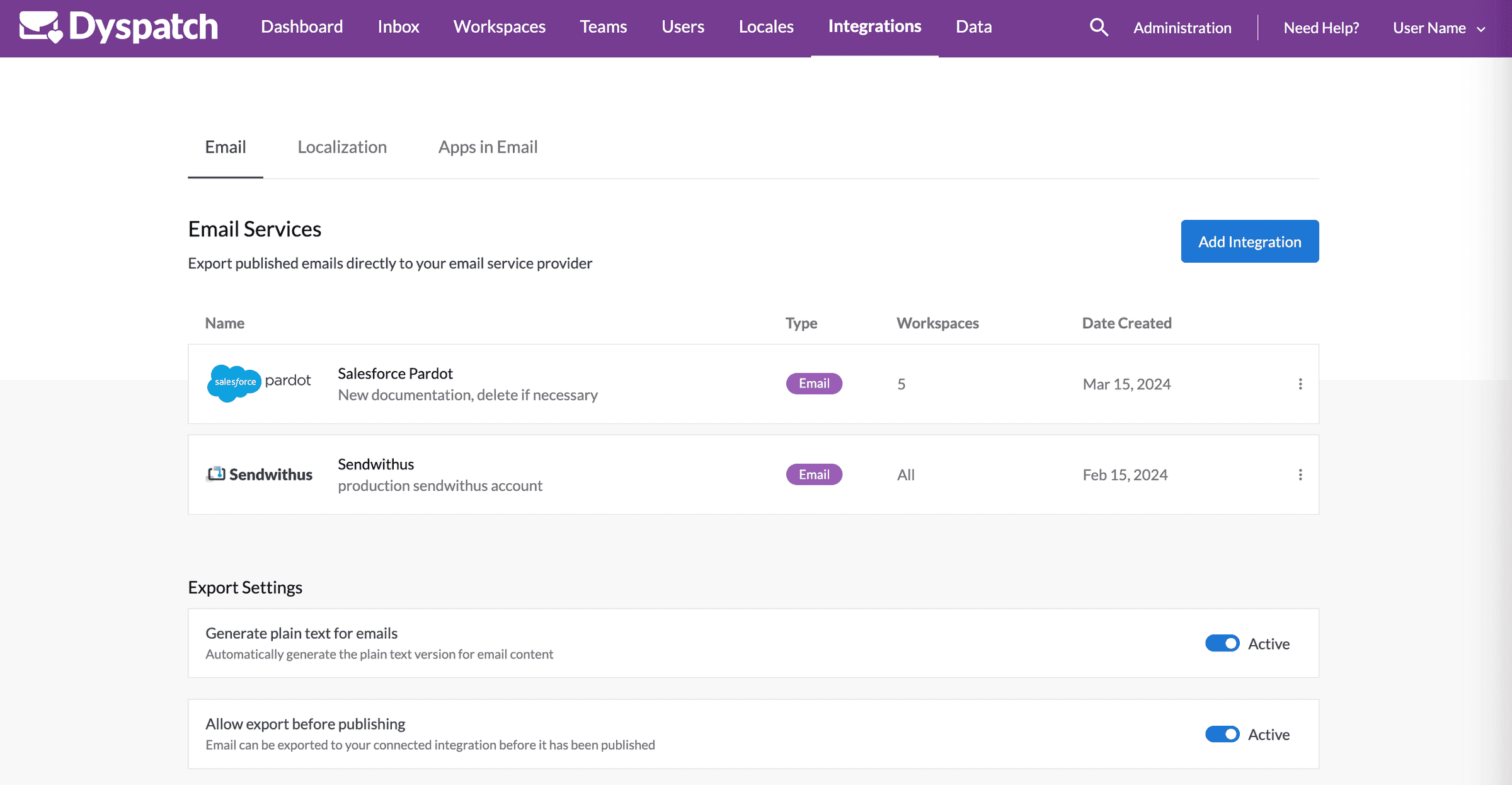 Customer.io Integration Setup | Dyspatch Support