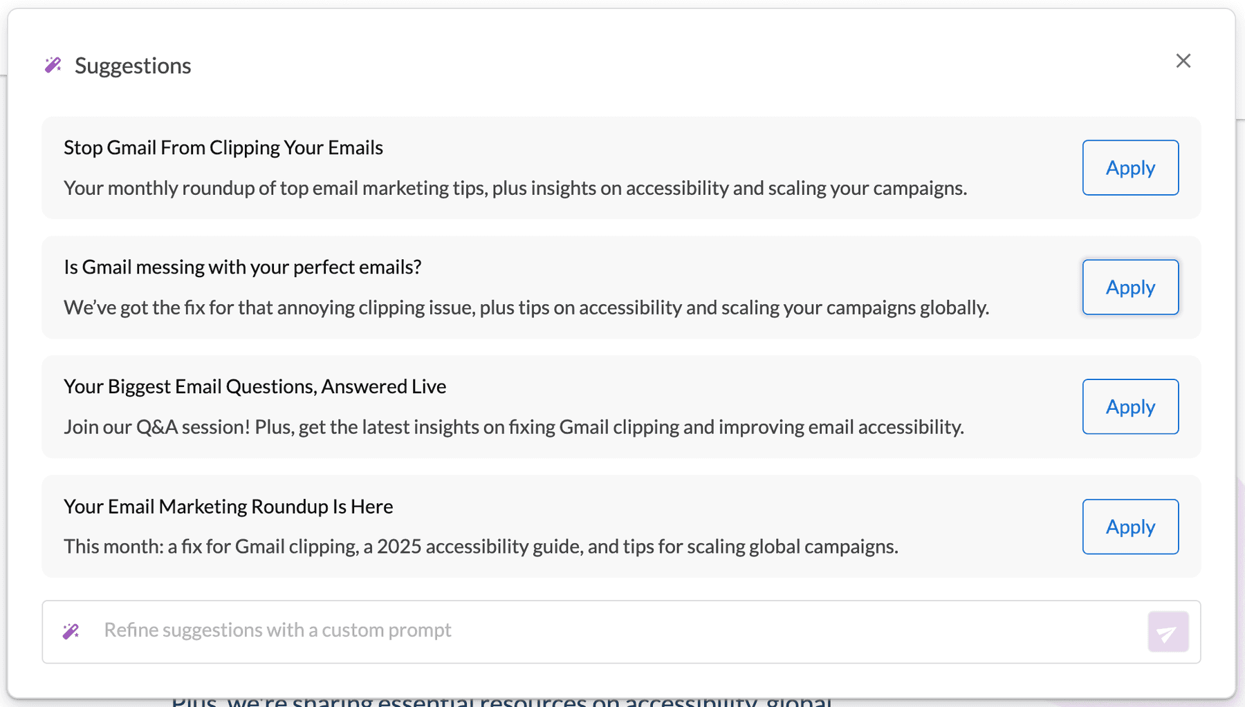 Using the Email Builder | Dyspatch Support