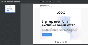 Sharing Emails Externally | Dyspatch Support