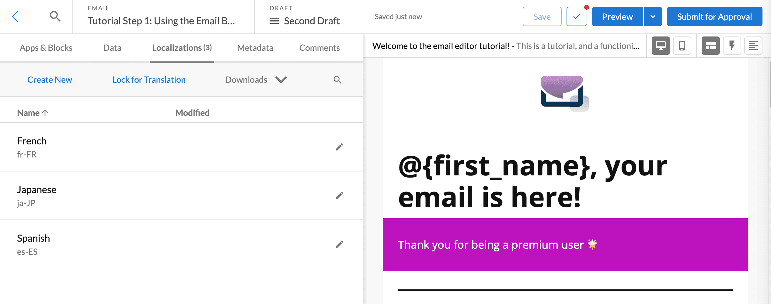 Using the Email Builder | Dyspatch Support