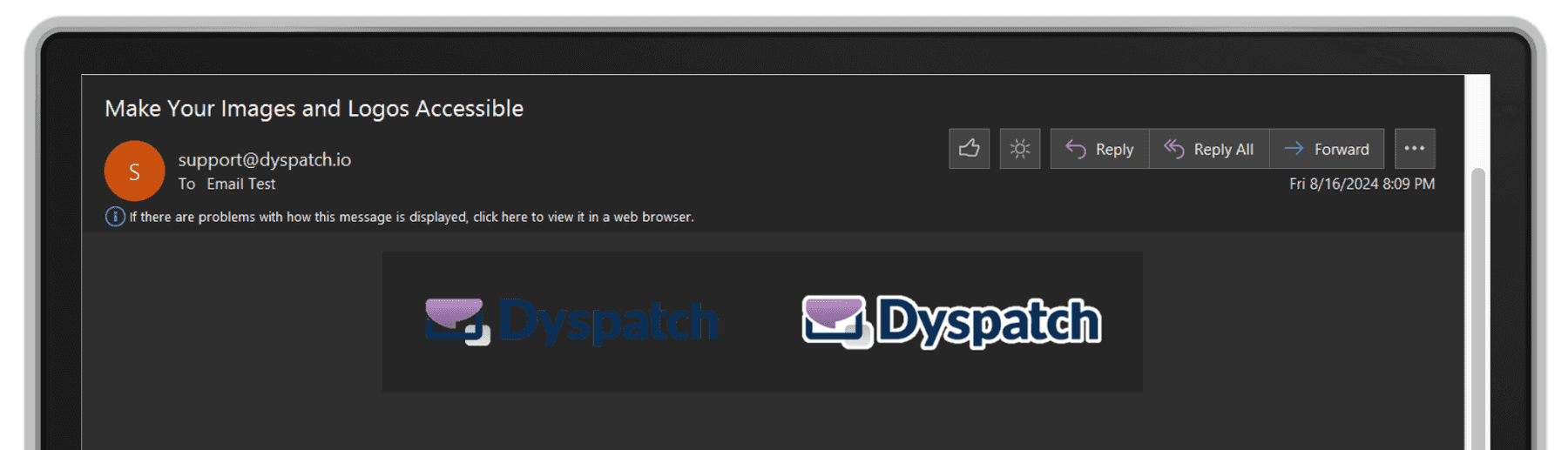 Targeting Dark Mode in Emails | Dyspatch Support