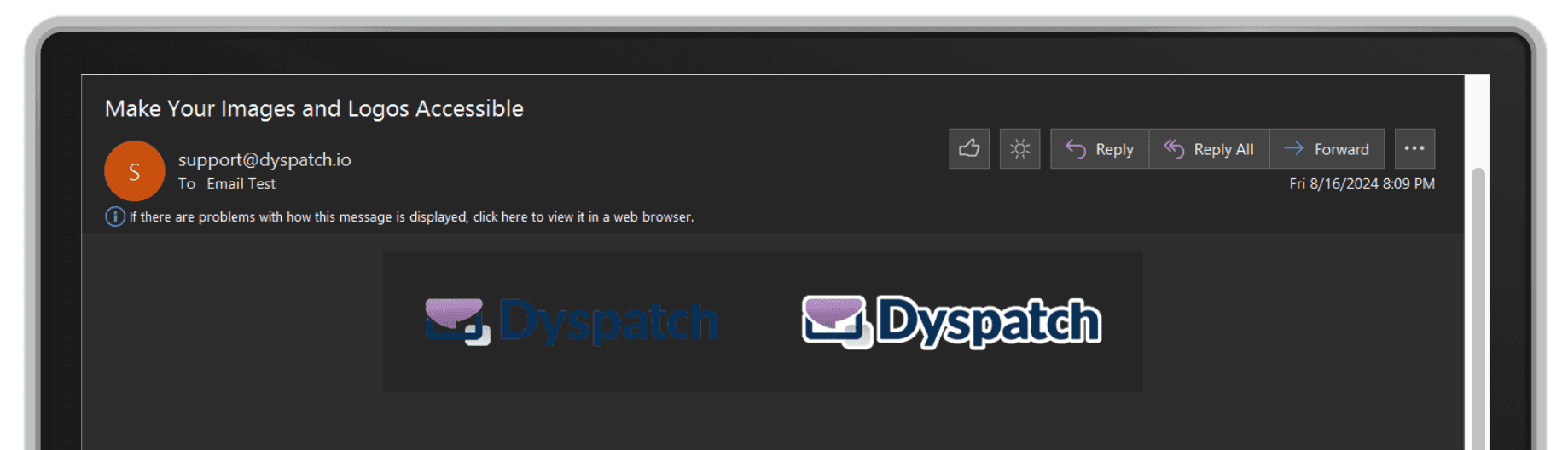 Targeting Dark Mode in Emails | Dyspatch Support