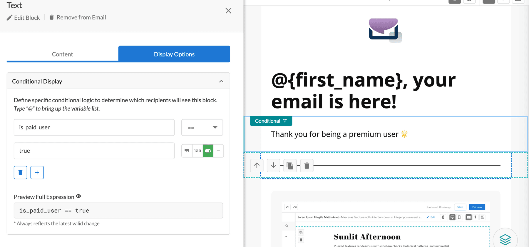 Using Customer Profiles to Preview Emails | Dyspatch Support