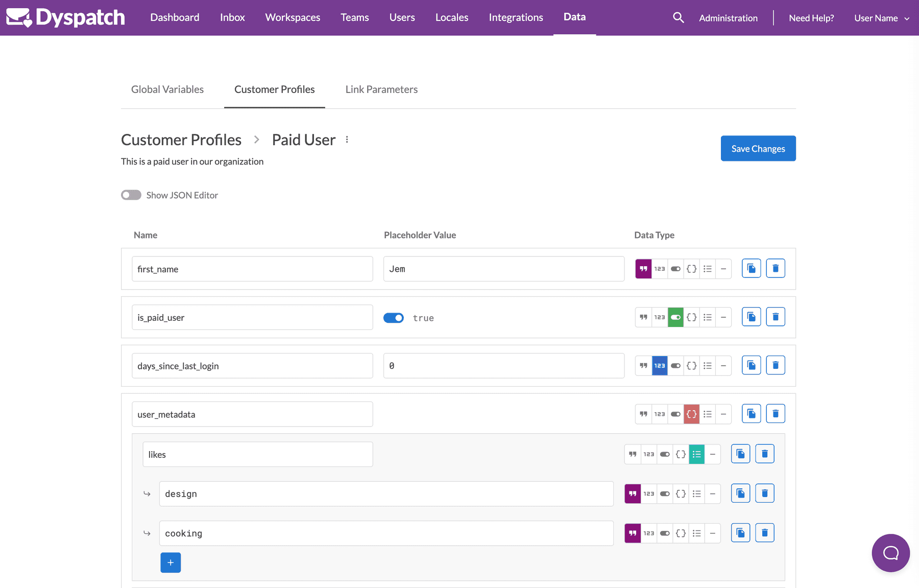 Using Customer Profiles to Preview Emails | Dyspatch Support