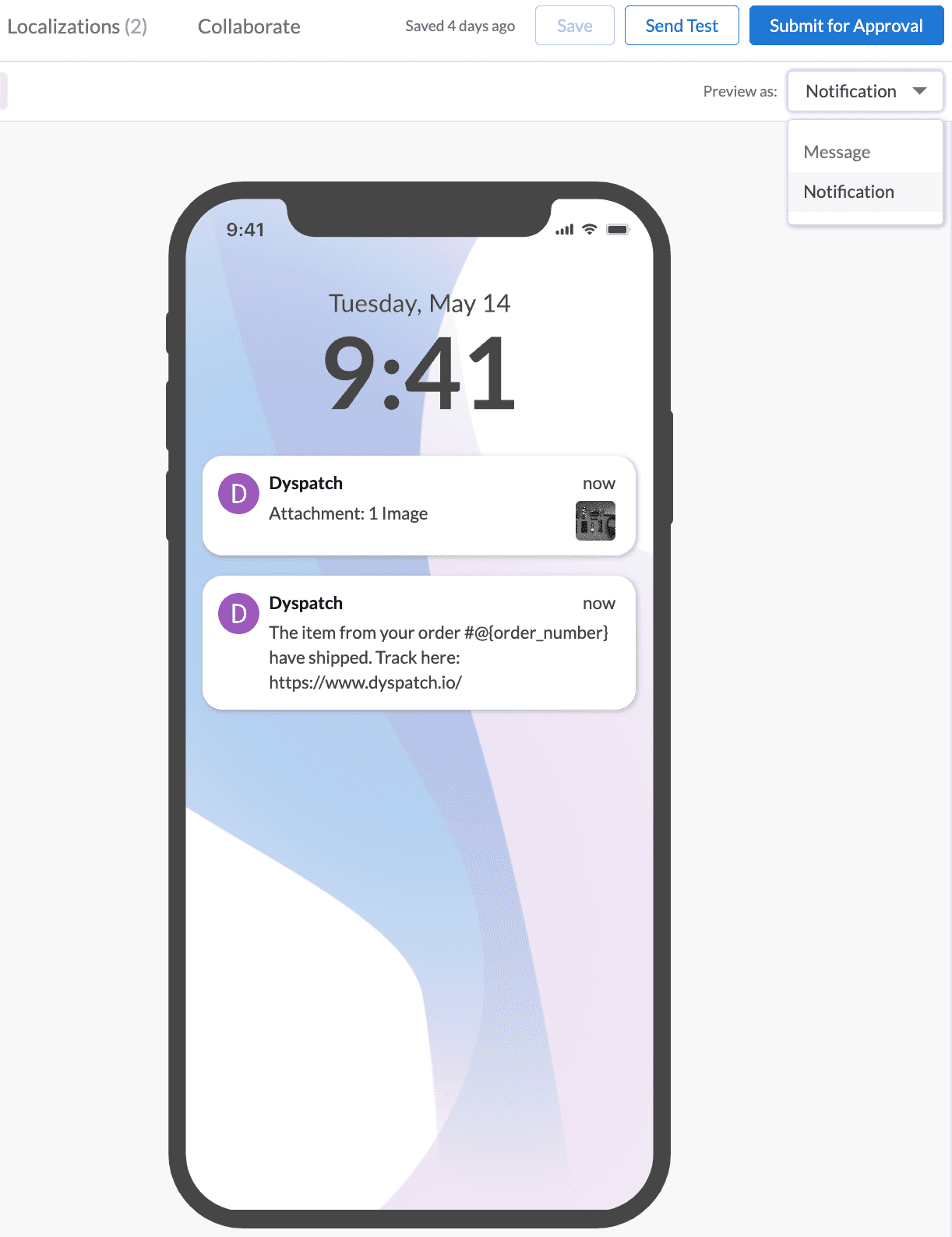 SMS Guide | Dyspatch Support
