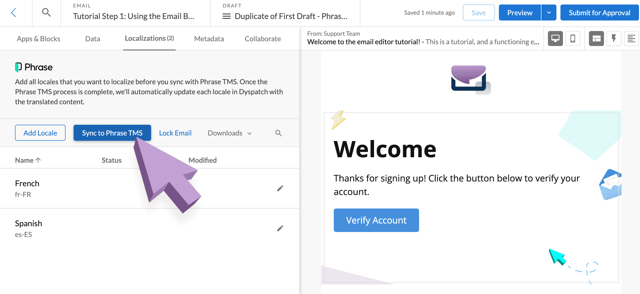 Localizing with Phrase | Dyspatch Support